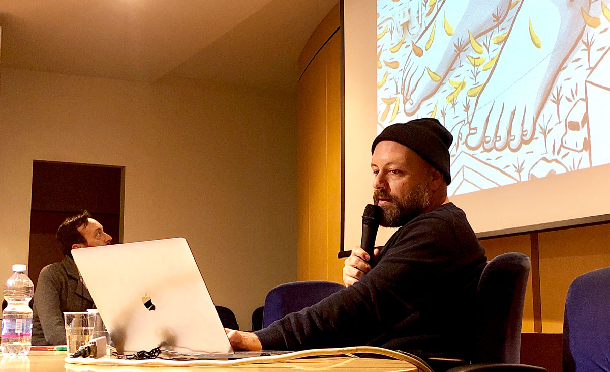 Lo street artist Millo incontra gli studenti della UED - UED ...